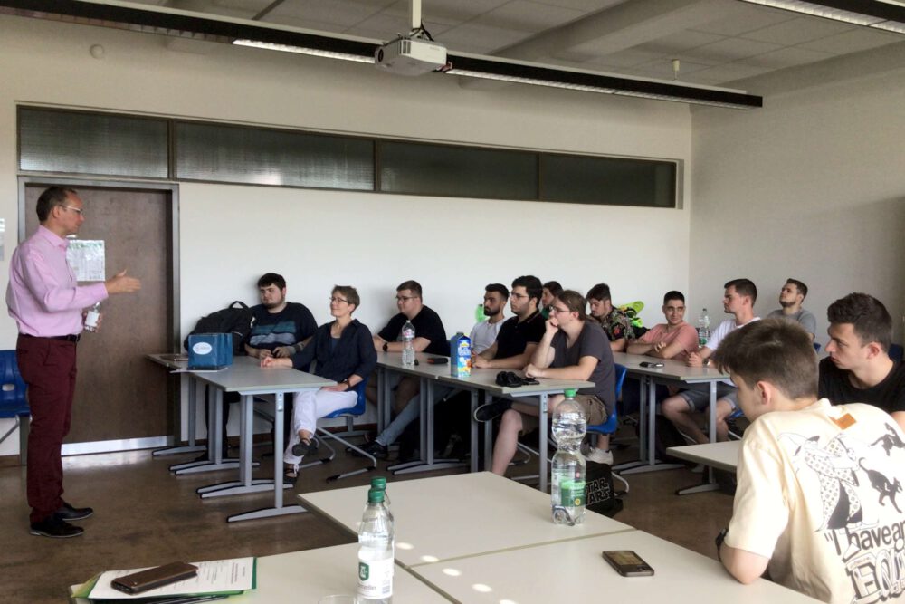 Besuch des Bundestagsabgeordneten Gunther Krichbaum an der HWS